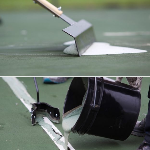 Acrylic Patch Binder | Puddle Leveling Material for Sport Surfaces
